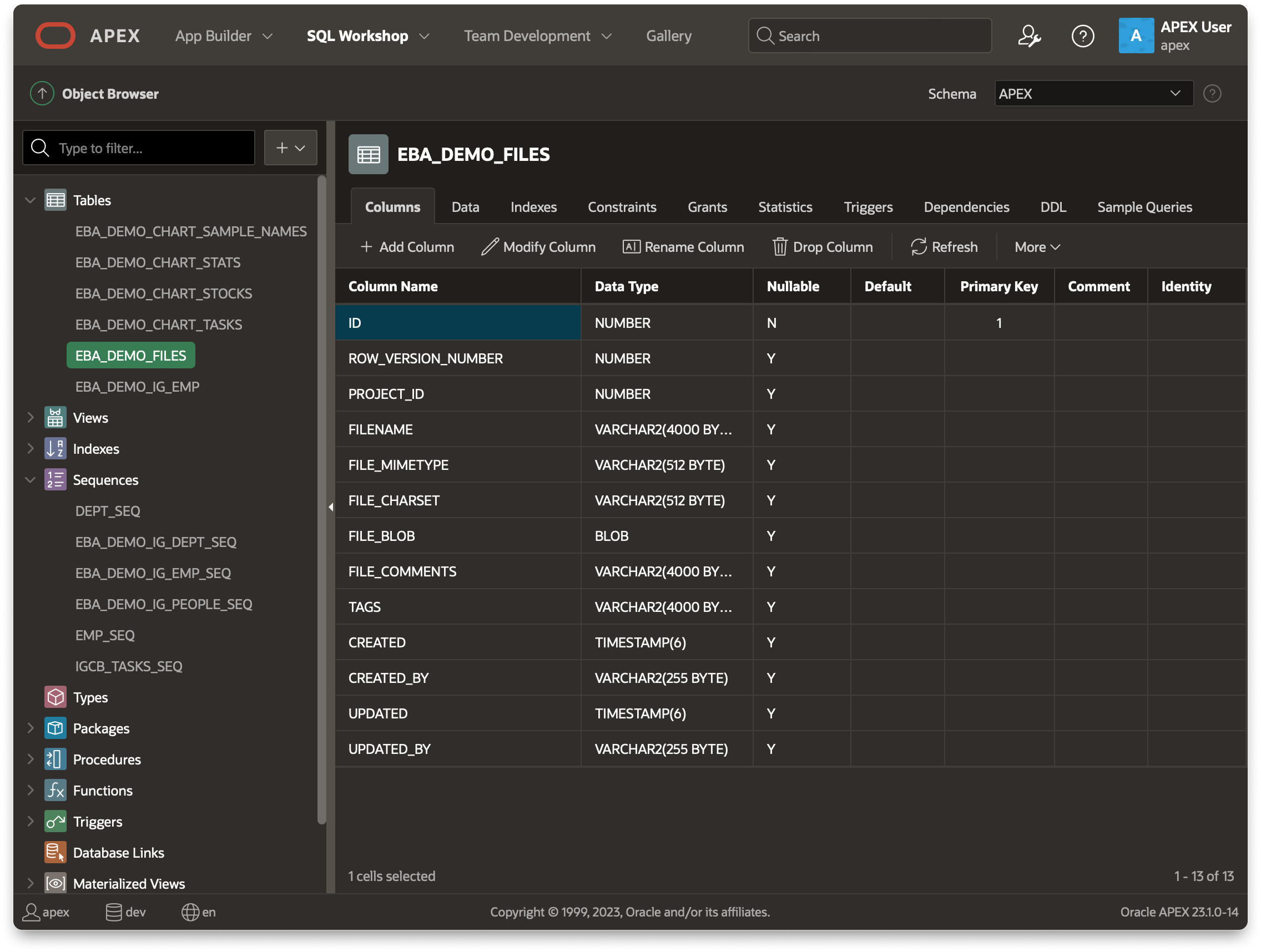 What's New in APEX 23.1 - Oracle APEX